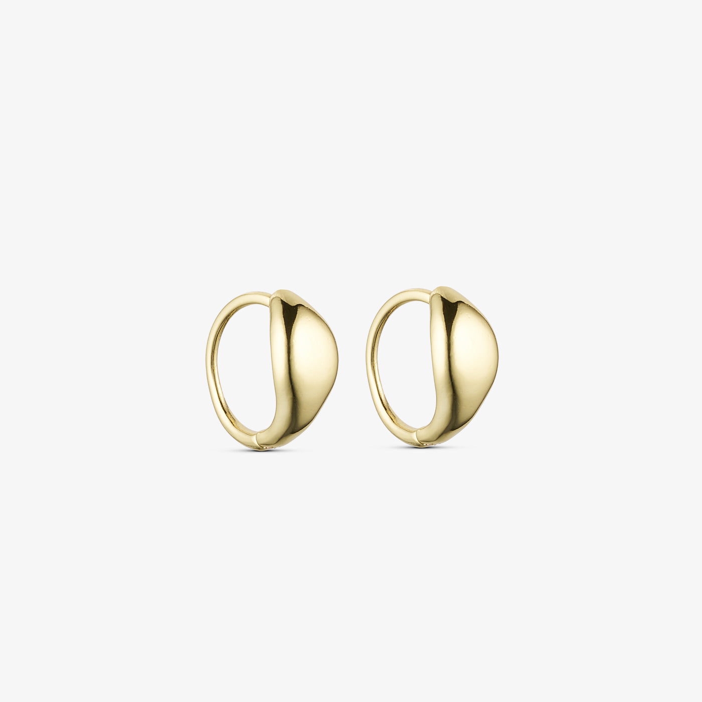 Vega Stud Earrings - 18 carat gold plated